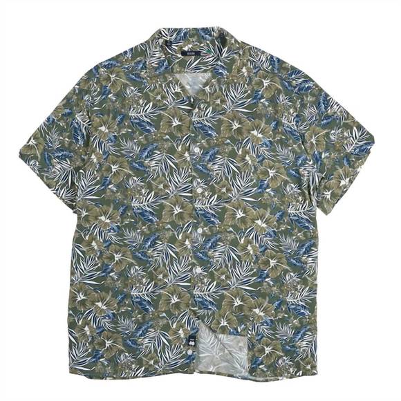 Benson | Shirts | New Benson Mens Rosseau Button Up Shirt In Green ...